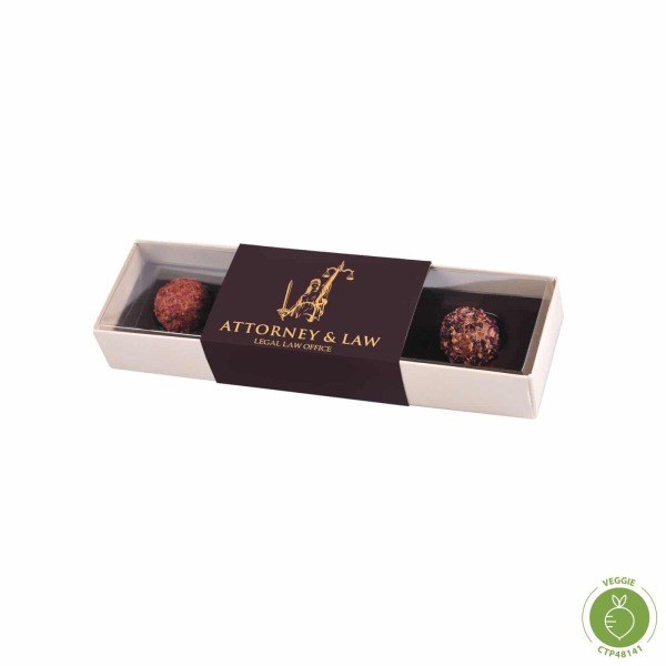 Chocolate truffles box 'art deco IV plus' - Samdam - Furnizorul tau de ...